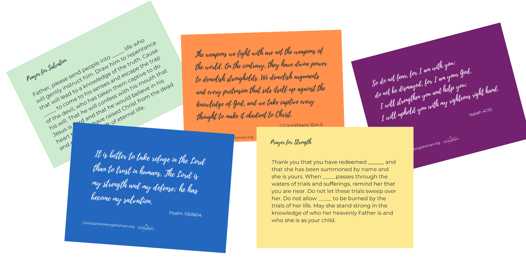 Thank You – The Christian Working Woman